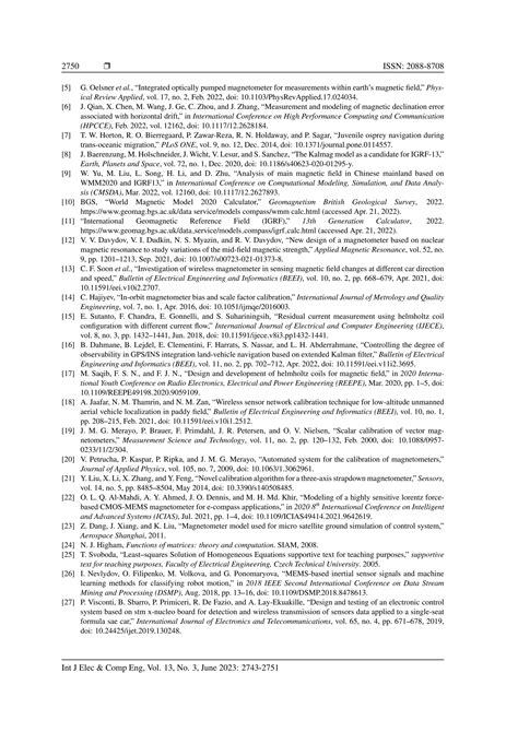 Software Calibration For Ak8963 Magnetometer Based On Optimal Ellipsoidal Fitting Pdf