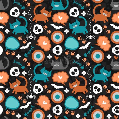 Cute Seamless Pattern Stock Vector Illustration Of Pretty 28304748