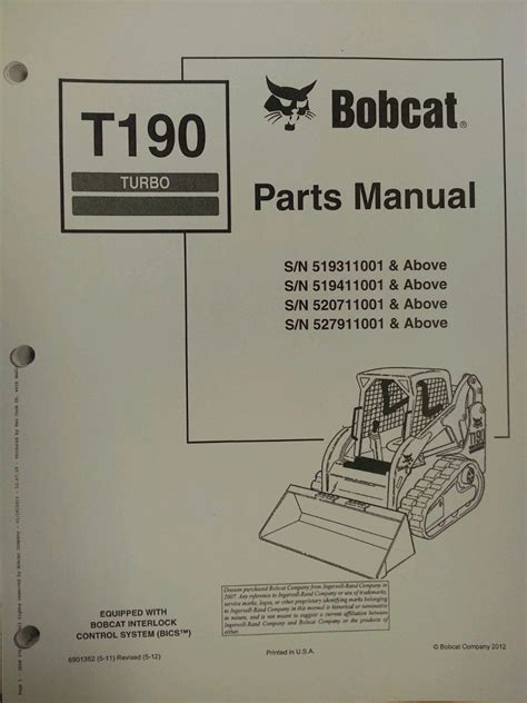 Bobcat 853 Wiring Diagram