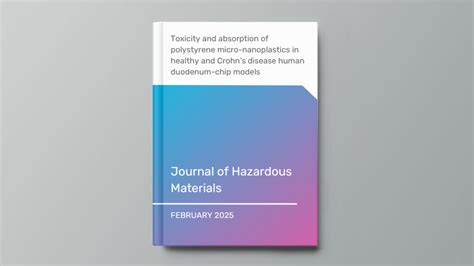 Toxicity And Absorption Of Polystyrene Micro Nanoplastics In Healthy And Crohns Disease Human
