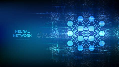 Neural Network Icon Made With Binary Code Ai Artificial Intelligence Machine Learning Deep