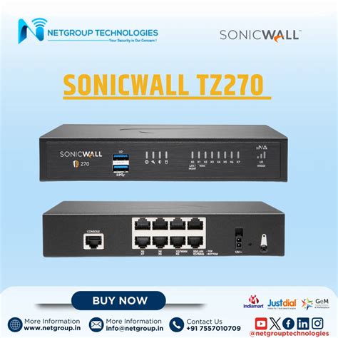 Sonicwall Tz270 For Firewall Smb At ₹ 55500 In Bhangar Raghunathpur Id 2854114862930