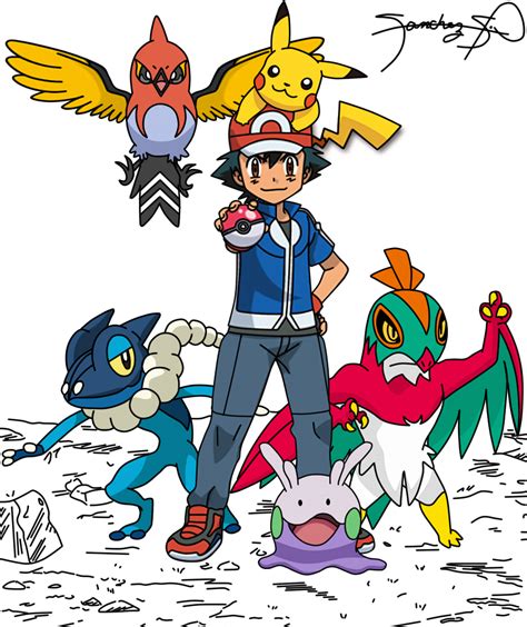 Pokemon Kalos Ash Ash Is In The Final Of The Pokémon Kalos League