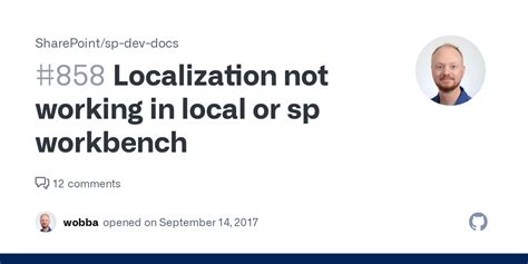 Localization Not Working In Local Or Sp Workbench Issue 858