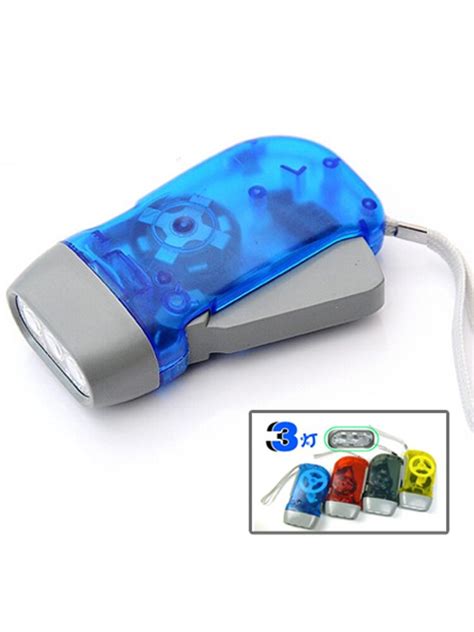 Hand Pressing Dynamo Crank Power Wind Up Flashligh Grandado