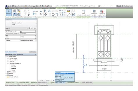 Revit Interface For Creating The Window Object Family Download Scientific Diagram