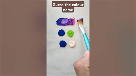 Guess The Mixed Color Of Tadc Colormix Colorfulmixing Art Shorts Youtube