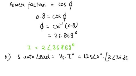 SOLVED Problem 3 40 The Circuit Below Is Operating At 105 Rad Sec And The Peak Value Of V
