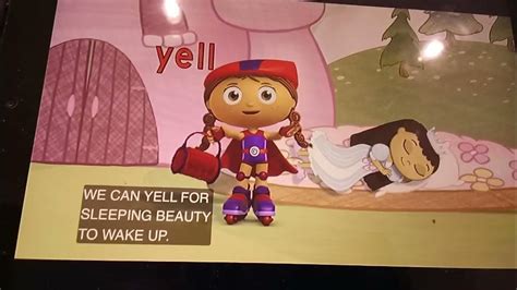 Super Why Wonder Red Says Wake Up Sleeping Beauty Hilarious Effect
