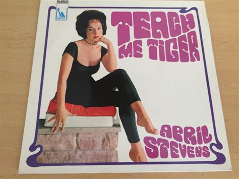 April Stevens ‎ Teach Me Tiger Plak Cd Dvd Satın Al