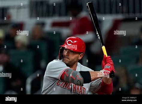 Cincinnati Reds First Baseman Joey Votto 19 Bats Against The Atlanta
