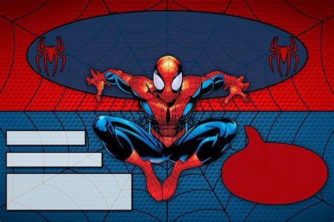 9 Convite Homem Aranha Grátis Para Editar E Imprimir