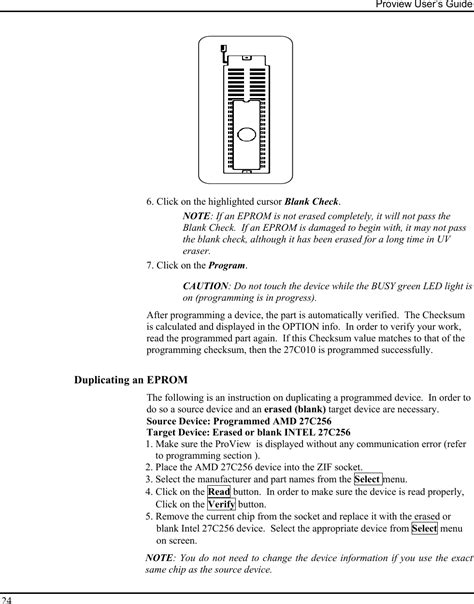 Compass Systems SPEEDPRO Universal Programmer User Manual Proview Manual