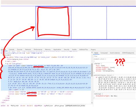 Javascript Svg Object Classlistadd Is Adding The Class To The