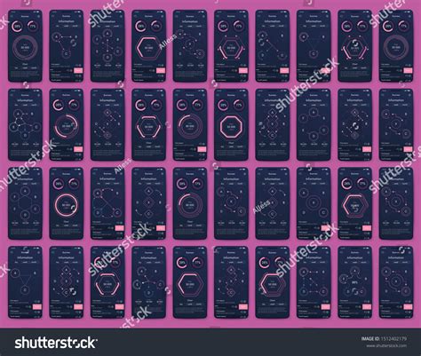 Different Ui Ux Gui Screens Flat Stock Vector Royalty Free 1512402179 Shutterstock