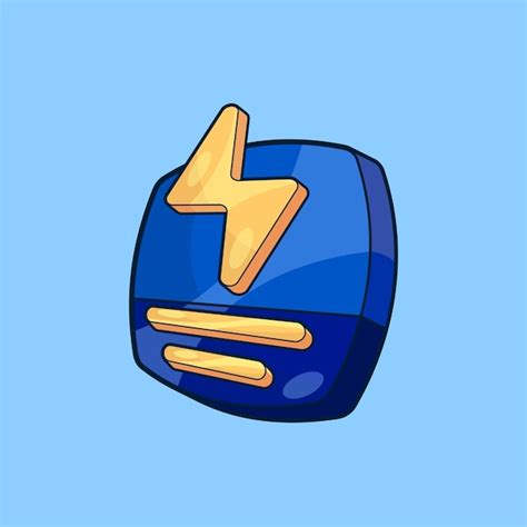 Premium Vector Isometric User Interface Clip Art With Bolt Shape Vector