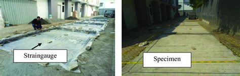 The Process Of Making Rigid Pavement Concrete Slab A The Rigid Download Scientific Diagram