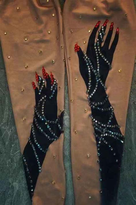 Sexy Long Sleeve Rhinestone Bodysuits Perfect For Cosplay