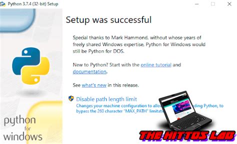 Cómo instalar Python en tu PC Curso de cero a profesional Capítulo The Hittos Lab