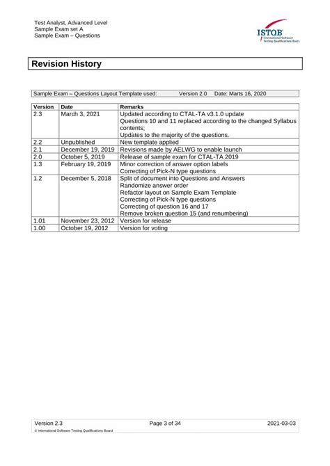Pdf Sample Exam Set A Version 2 3 Istqb Test Analyst Syllabus Dokumen Tips