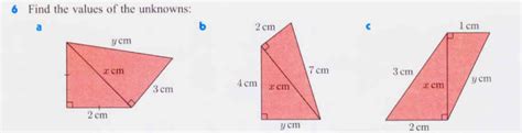 6 Find The Values Of The Unknowns A C StudyX