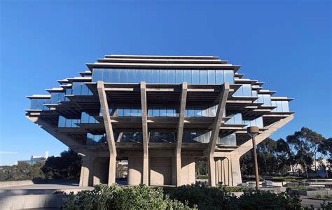 The Geisel Library By William Pereira And Associates In San Diego