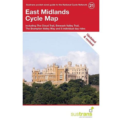 East Midlands Sustrans Cycle Network Map 21