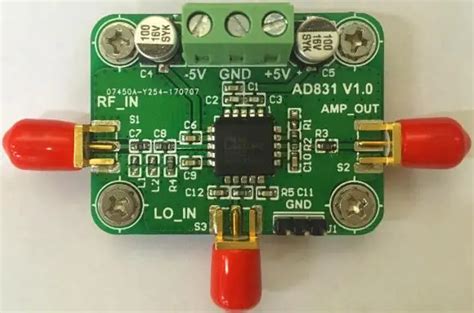 Ad831 Module Mixer Module 500m Bandwidth Converter Mixing Frequency Mixing In Connectors From