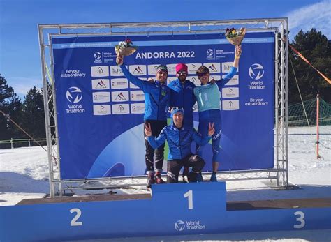 Pesavento Campione Del Mondo Di Winter Duathlon In Andorra Tanara