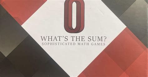 Whats The Sum Board Game Boardgamegeek
