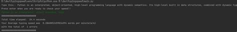 Github Oshadaera Typing Speed Game By Python A Typing Speed Game By Python