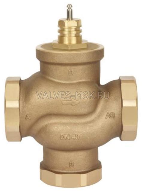 Трехходовой регулирующий клапан Vrb 3 Ду 50 Kvs 40 065z0220 Danfoss