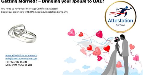 Marriage Certificate Attestation