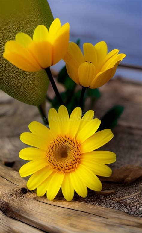 Yellow Illustration Artificial Intelligence Artwork Generated Stock Illustration Illustration