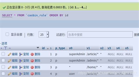 Go语言web开发系列之十二gin框架通过casbin实现rbac权限设计mysql存储规则 Csdn博客