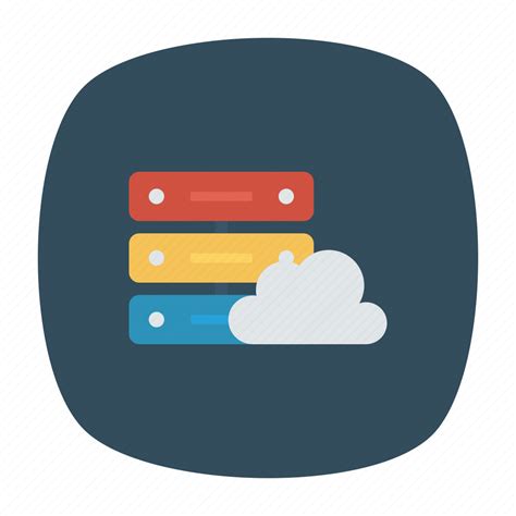 Cloud Database Server Storage Icon Download On Iconfinder