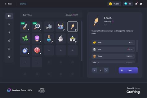 Modular Game Ui Kit