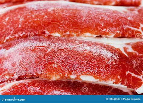 Raw Beef Slice For Japanese Barbeque Style Stock Image Image Of Gourmet Cook 178636587