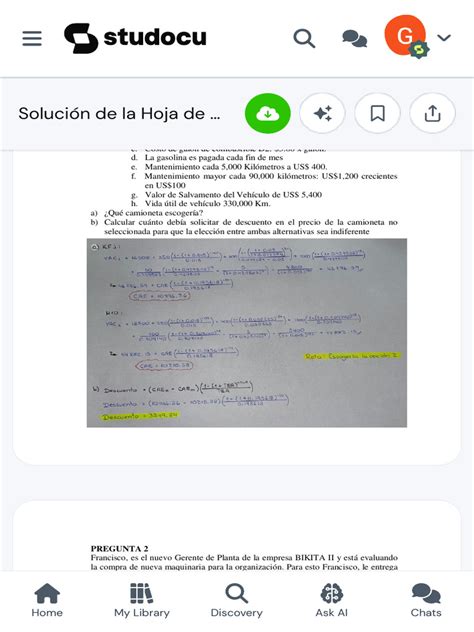 Solución De La Hoja De Ejercicios Semana 10 Ciclo 2021 2 Hoja De Ejercicios 9 Analisis De