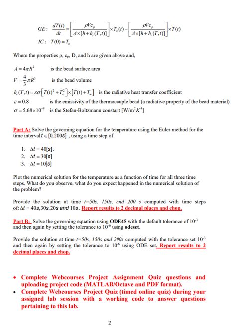 Solved Numerical Solution Of First Order Odes We Will