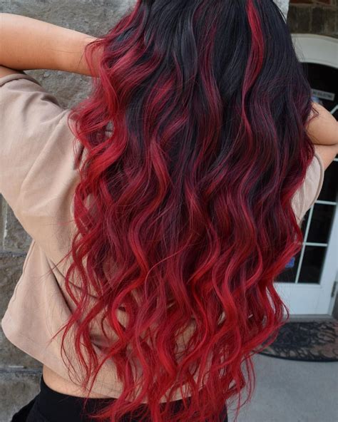 Red And Black Hairstyles At Hamish Heine Blog