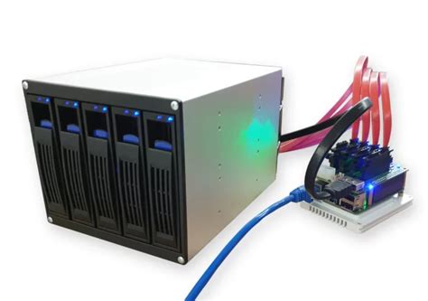 Radxa Penta Sata Hat Adds Up To Five Sata Drives To The Raspberry Pi 5 For Nas Applications