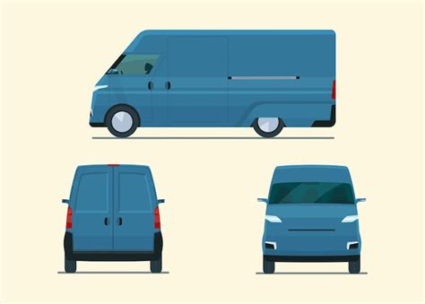 Van Side View Vectors And Illustrations For Free Download Freepik