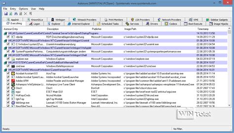 Autoruns Download Kostenlos And Schnell Auf Wintotal De