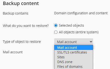 Plesk Obsidian Restoring From Backup Conetix