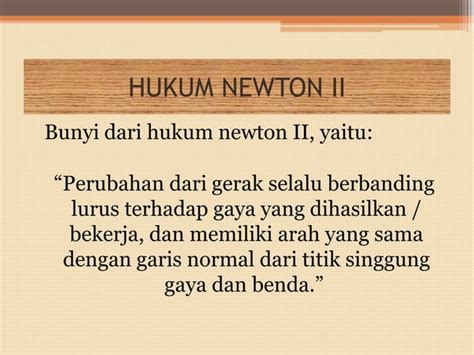 MEKANIKA NEWTON POWERPOINT TENTANG ILMU FISIKA PPT
