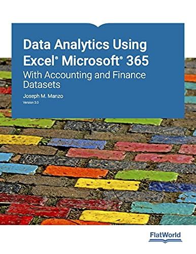 pre owned data analytics using excel microsoft 365 with accounting and