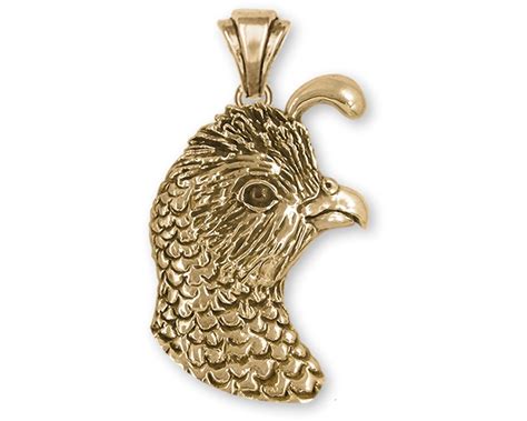 Quail Jewelry 14k Gold Vermeil Handmade Quail Pendant Qul1 Pvm Etsy