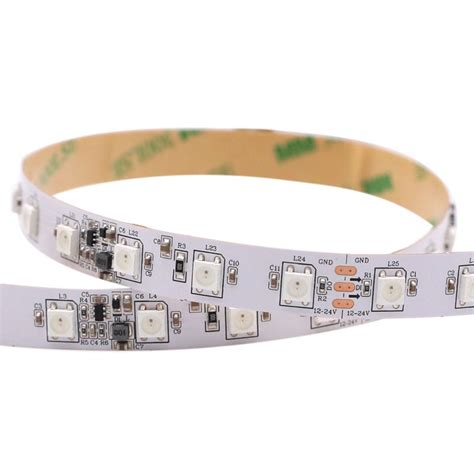 DC12 24V Individually Programmable SK6812 RGB LED Strip