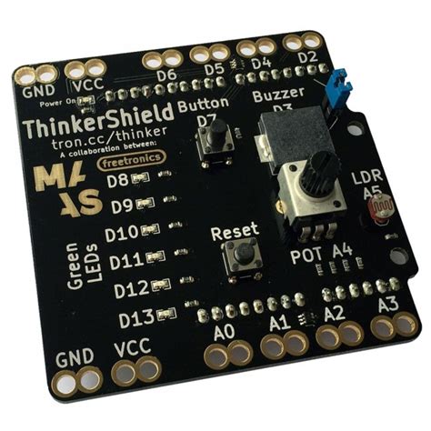 Thinker Shield By MAAS And Freetronics Australia